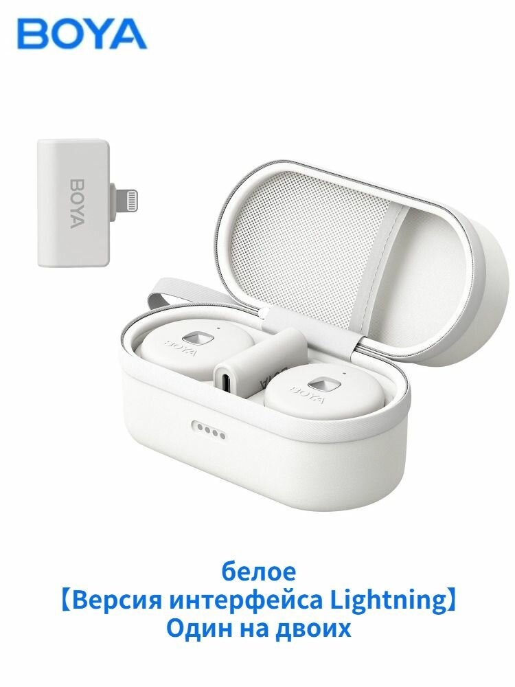 BOYA Omic Беспроводной Микрофон Подходит Для Смартфонов Iphone IPad Android Type C
