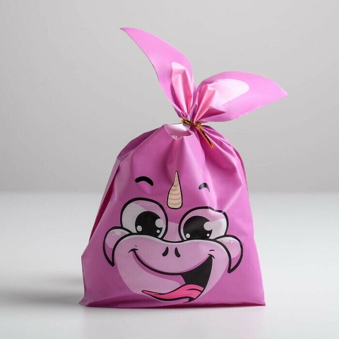!09 Мешок (набор 15 штук)Упаковка подарочная, Мешок «Единорог», 16 х 13 см.