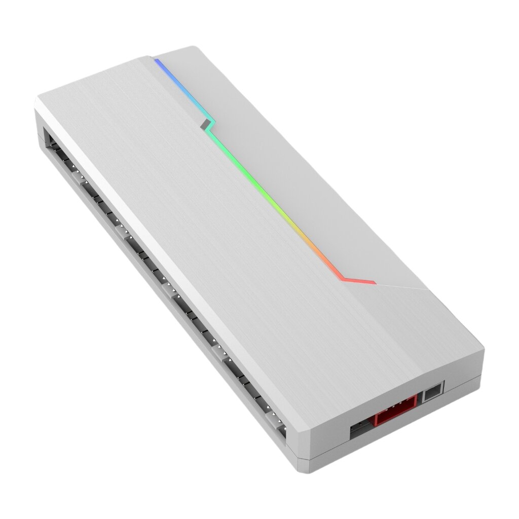 Беспроводной ШИМ-контроллер ARGB, двойная 10-портовая точная настройка, точное затемнение, настраиваемое для игровых компьютеров и ПК