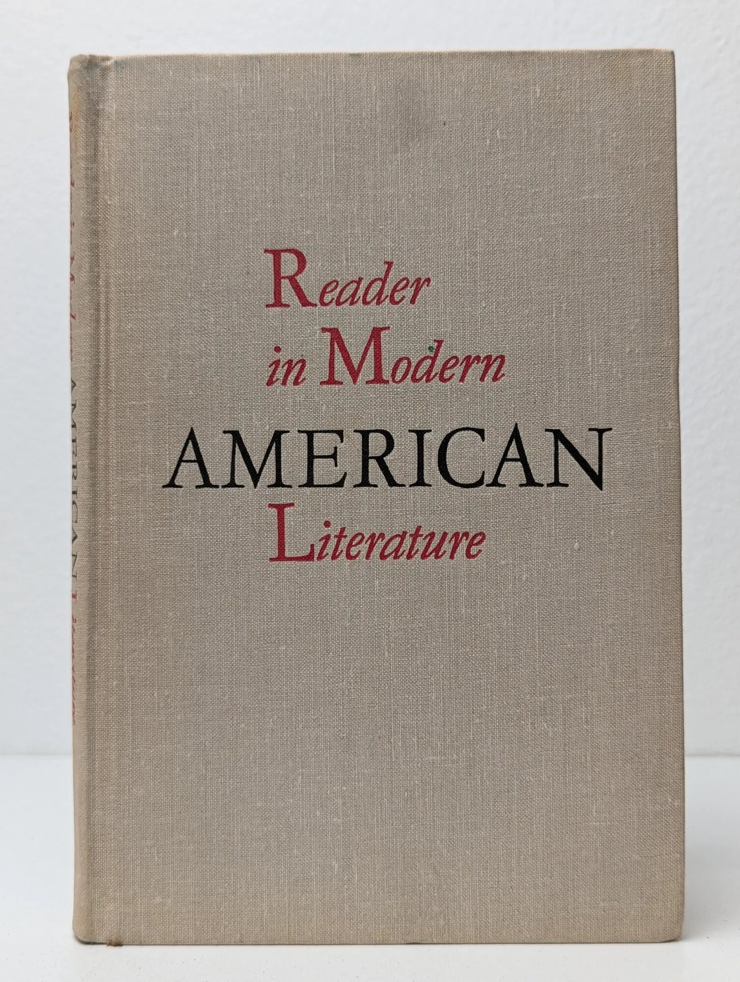 Reader in Modern American Literature Гутерман Наталия Григорьевна, Полонская Нихама Карловна 1977