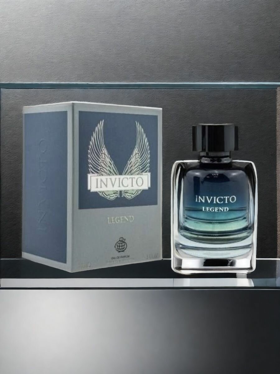 Мужская парфюмерная вода Fragrance World "Invicto Legend", 100 мл