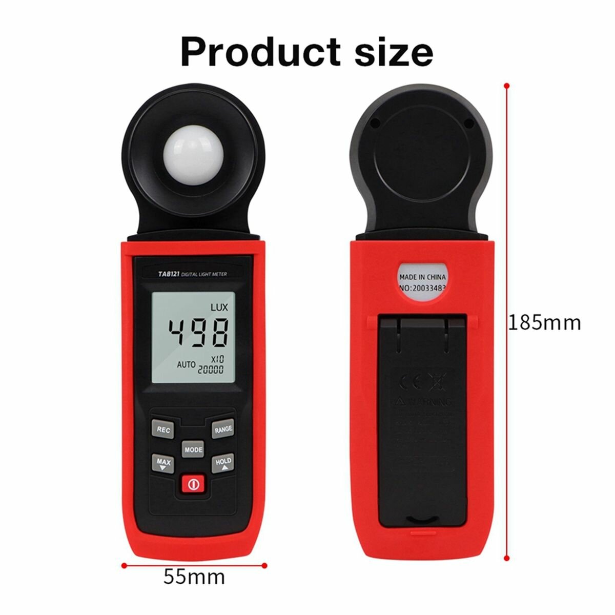 Цифровой Фотометр 100000 Люкс/FC Высокоточный Экспонометр