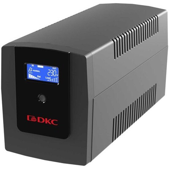Источник бесперебойного питания Dkc Info LCD 1500В. А Schuko (3) USB + RJ45, INFOLCD1500S