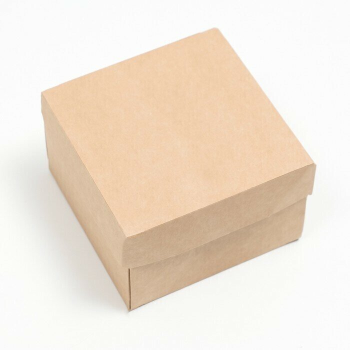 !09 Коробка (набор 5 штук) складная, крафт, 12 х 8 х 12 см.