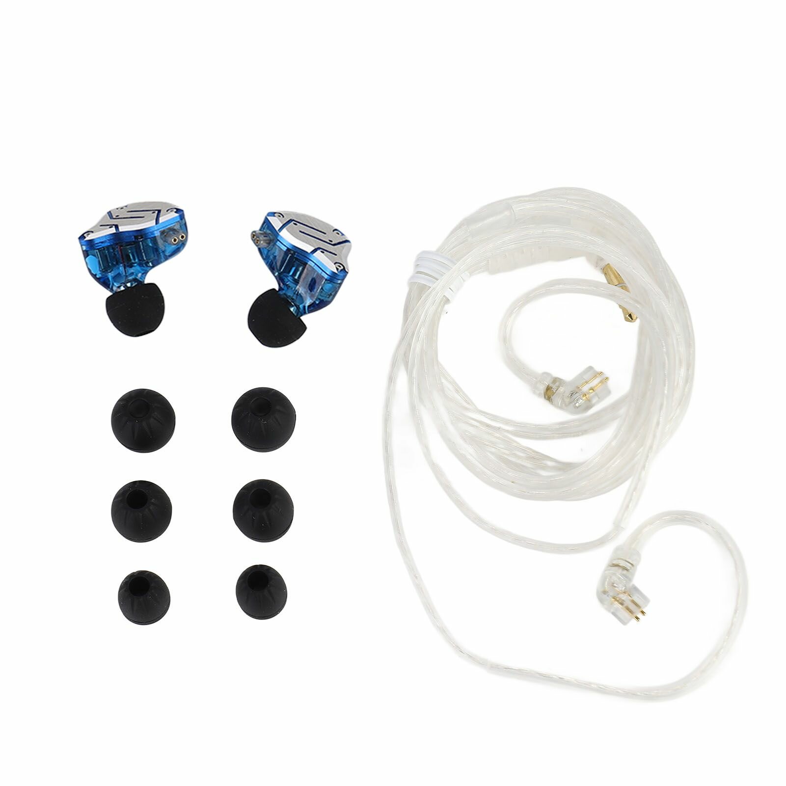 KZ ZS10 Pro 3.5MM 1DD+4BA HiFi наушники, спортивные, с микрофоном
