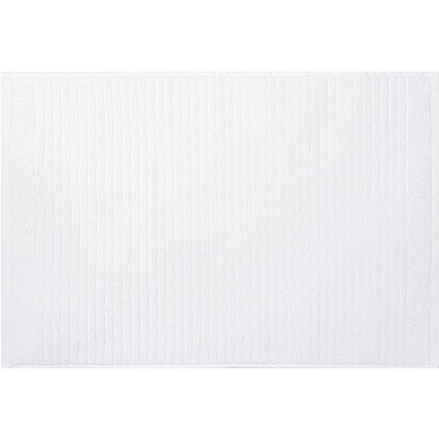 Полотенце махровое УЗБ Коврик ЛМ м7721_04 M 50х80 бел