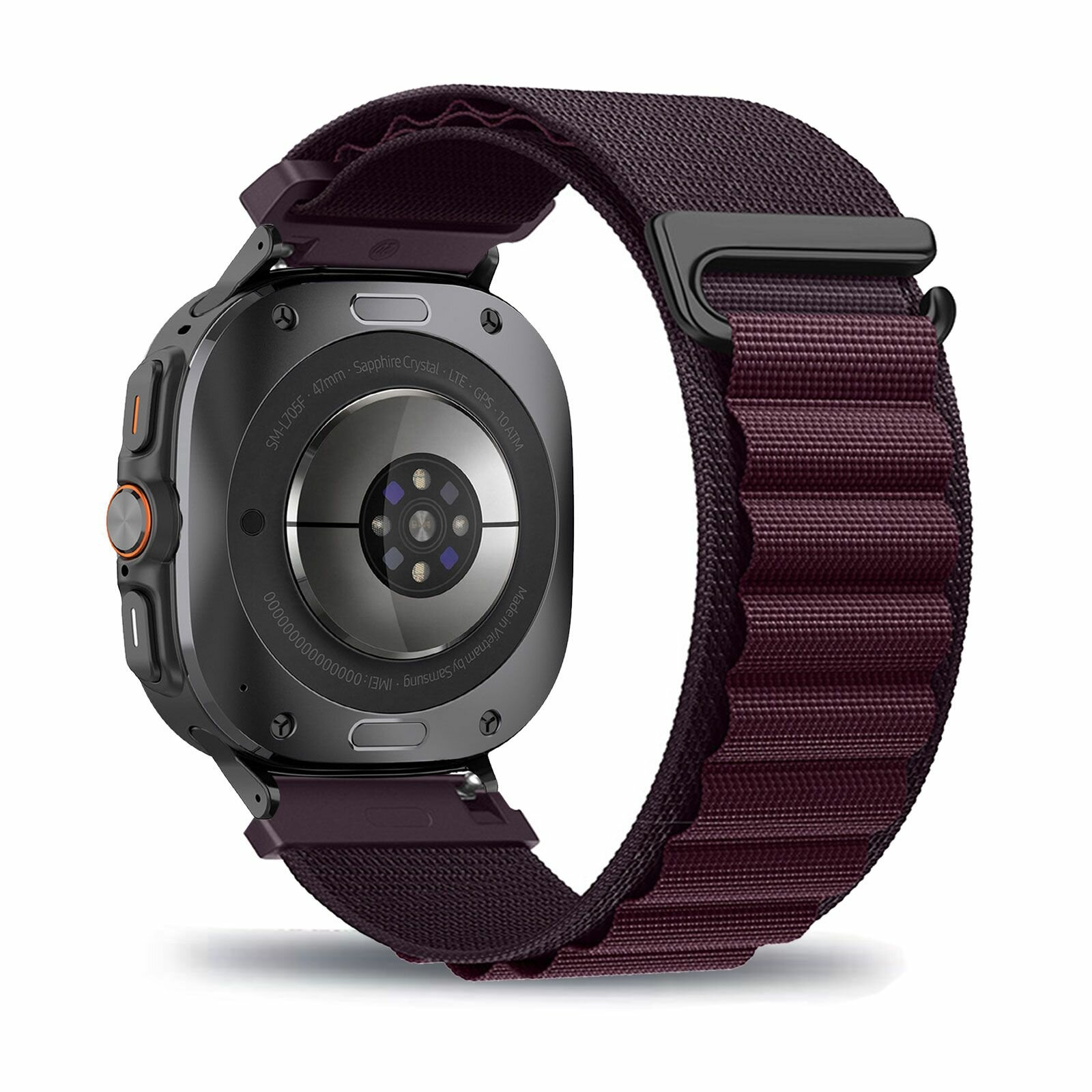 Alpine loop для Samsung Galaxy Watch 7 Ultra 47mm Тканевый ремешок альпийская петля для умных смарт часов