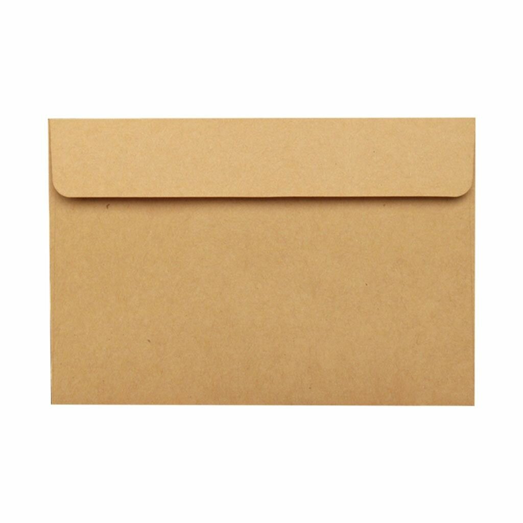 10 Шт Винтажных конвертов Ретро-цвета, 6-дюймовые конверты для почтовых открыток