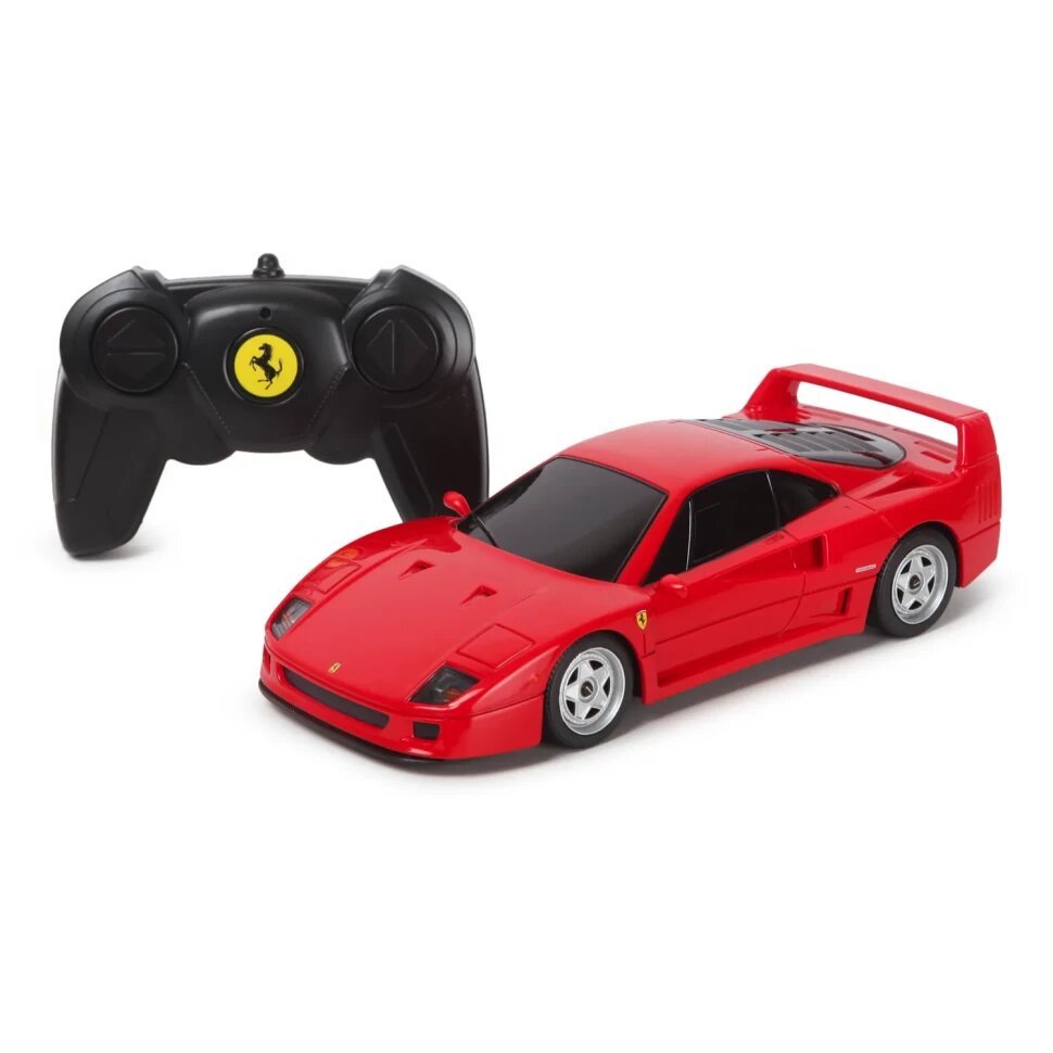 Автомобиль Rastar Ferrari F40 1:24 красный
