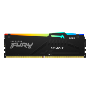 Оперативная память Kingston 32GB 5200MT/s DDR5 CL40 DIMM FURY Beast RGB EXPO
