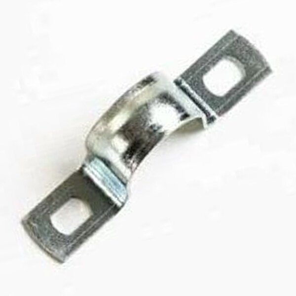 Скоба крепёжная двухлапковая СМД 19-20 метал. оцинк. (100 штук)