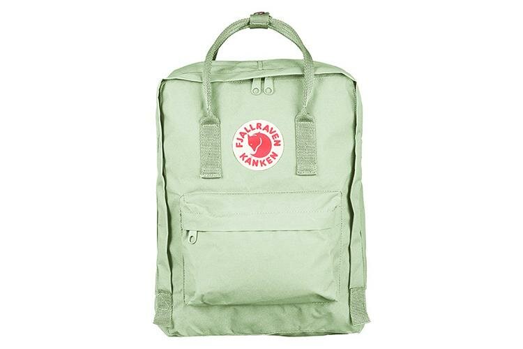 Рюкзак женский Fjallraven Kanken 16L из полиэстера, mint green