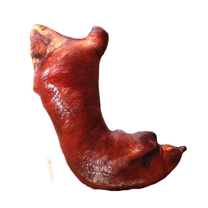 Очень большая реалистичная плюшевая игрушка-подушка в виде куриных ножек и свиных лапок для девочек, забавная кукла,