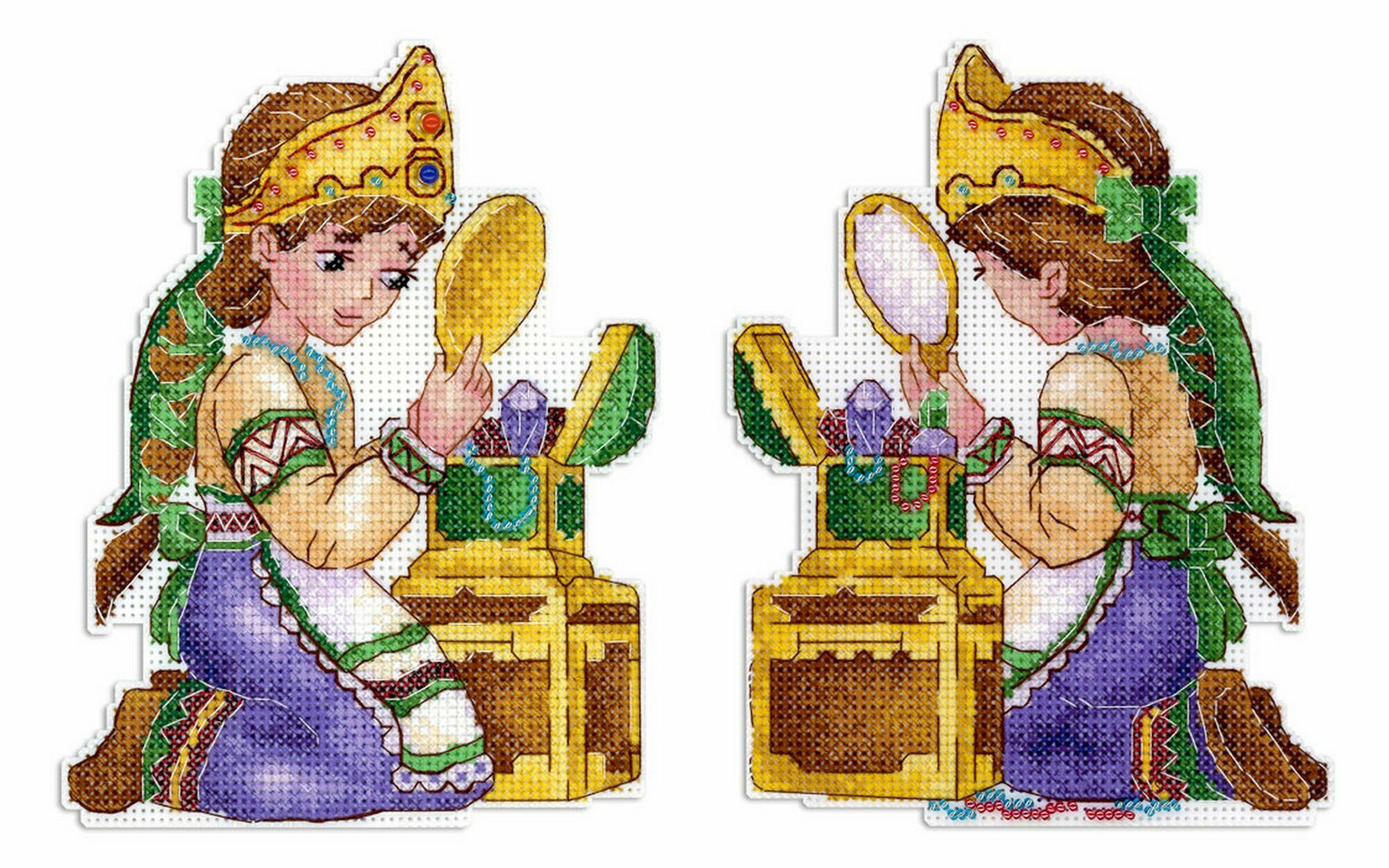 Вышивка Таня 16x12 см.