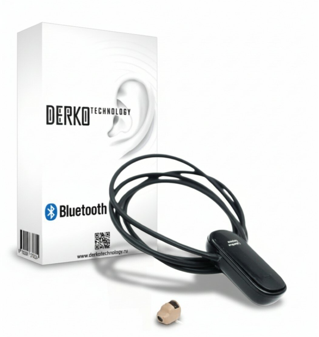 Bluetooth-гарнитура CyberBlue BH119 и микронаушник Pico 4 мм