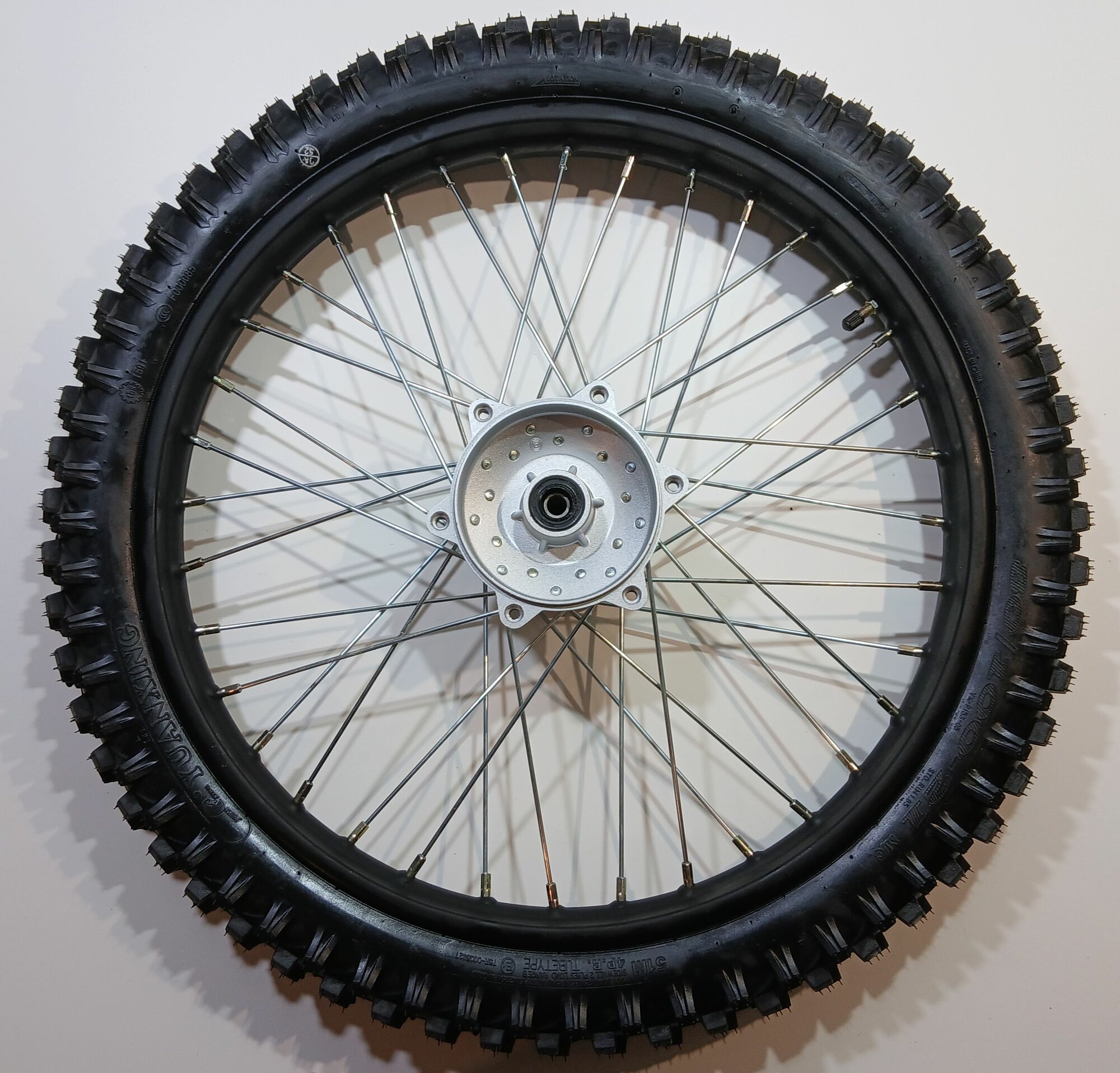 Колесо переднее в сборе 90/100-21 ось Ф12мм Мотоцикл Motoland XR250 ENDURO