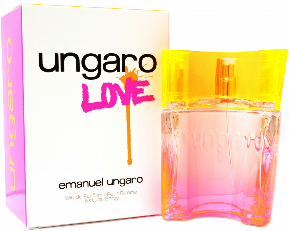 Emanuel Ungaro Ungaro Love парфюмерная вода 90 мл, аромат для женщин