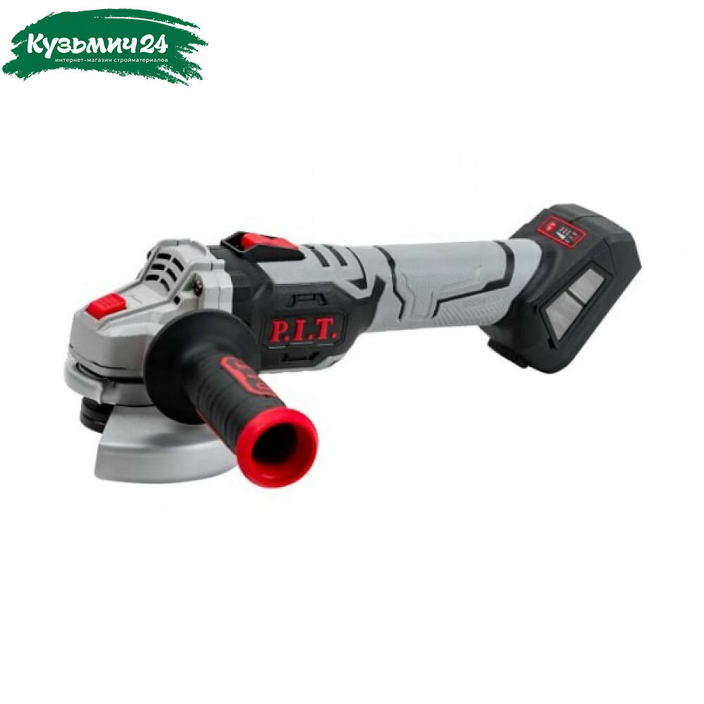 Аккумуляторная бесщеточная УШМ P.I.T. PWS20H-125B/2 20В 125мм 2акк 4Ah+з. у, 1 шт.