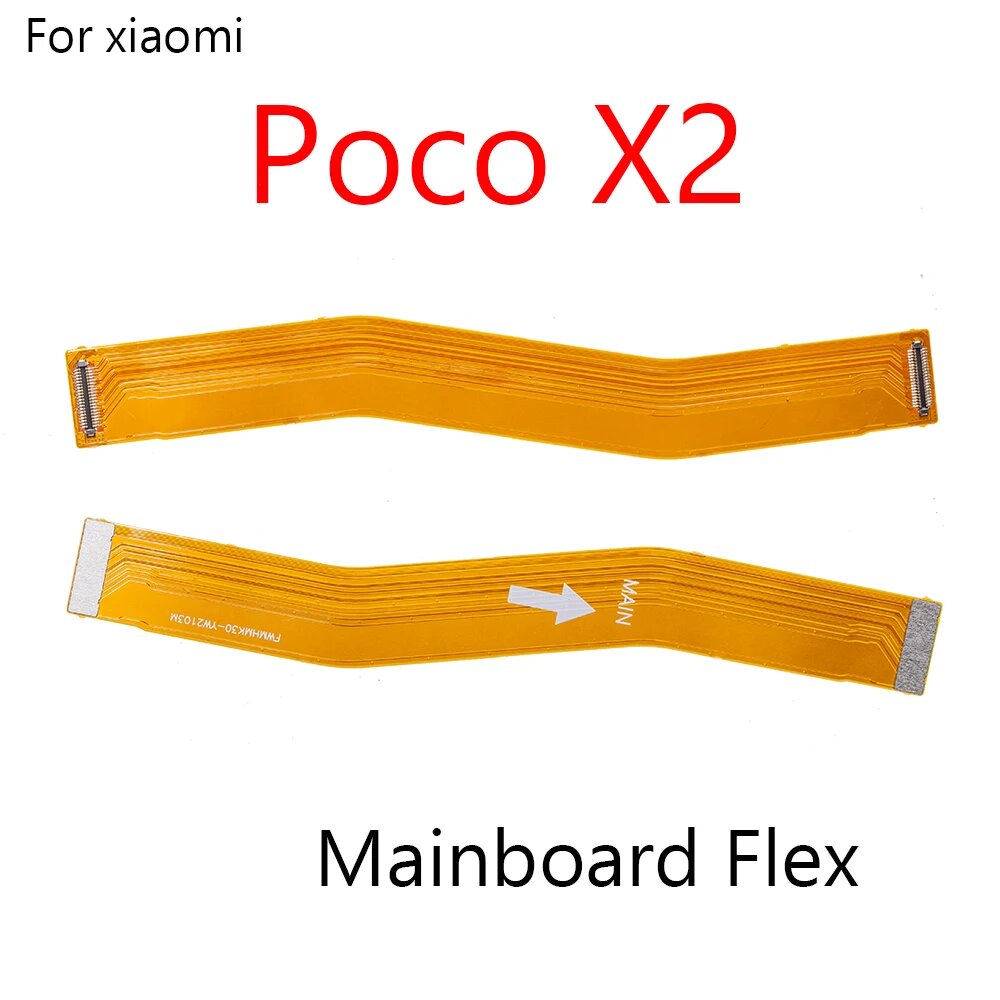 Материнская плата с ЖК-дисплеем и гибким кабелем для Xiaomi Mi Pocophone F1 Poco F1 F2 M2 M4 X2 X3 F3 NFC Pro M4Pro 4G Poco X2