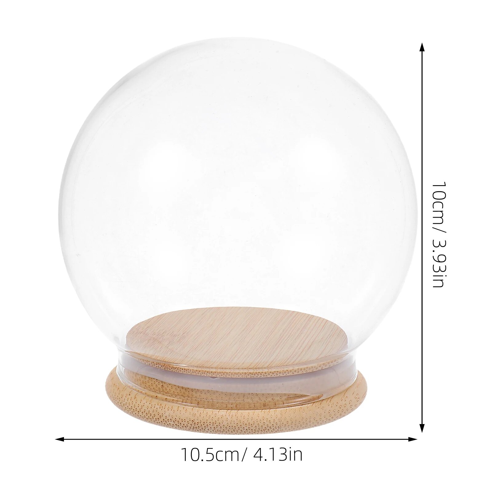 Стеклянный купол NICEXMAS для декорирования