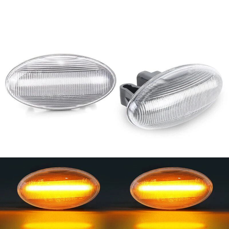 Для Citroen C1 C2 C3 C4 C5 C6 Xsara C-Crosser C-Elysee Berlingo Jumpy Dispatch Clear Normal Amber