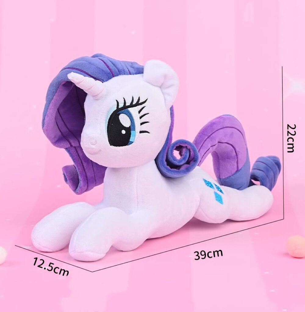 Плюшевая игрушка "My Little Pony" MINISO, мягкая, для детей, 39 см, фиолетовая