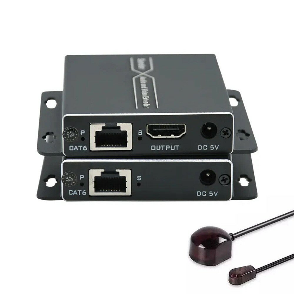 Orient HDMI-удлиннитель VE045IR-2.0, 33167 , черный