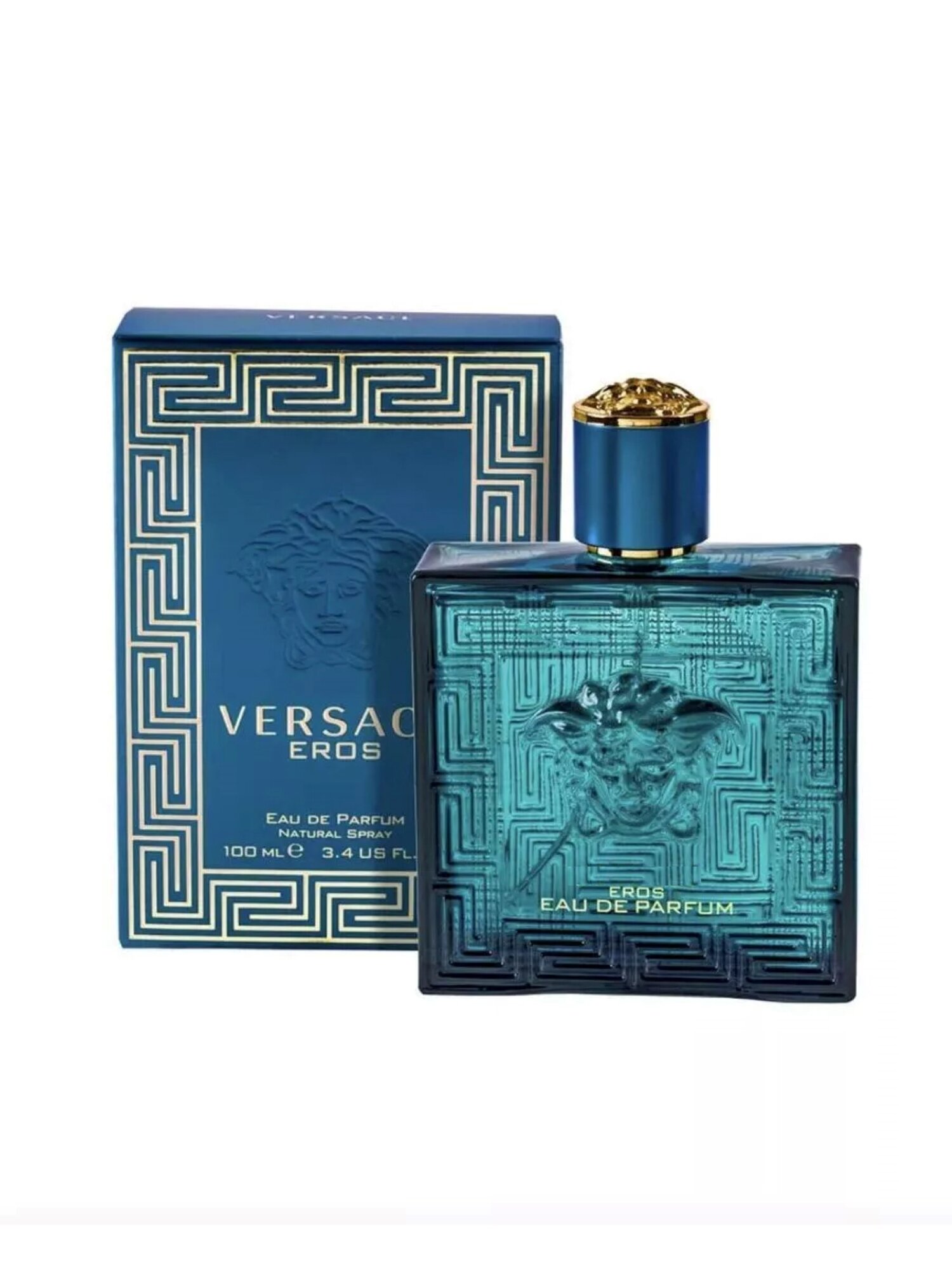Versace Eros, парфюмерная вода с ванильно-цитрусовым ароматом , 100 мл