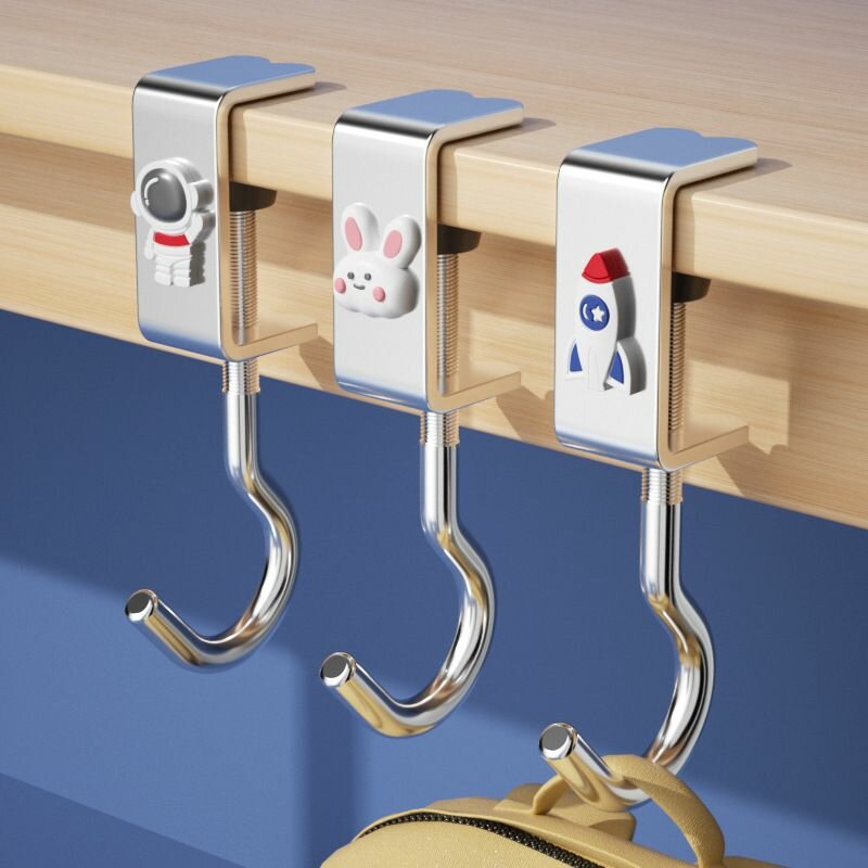 Крючок - не требует пробивки, регулируемая усиленная вешалка стола