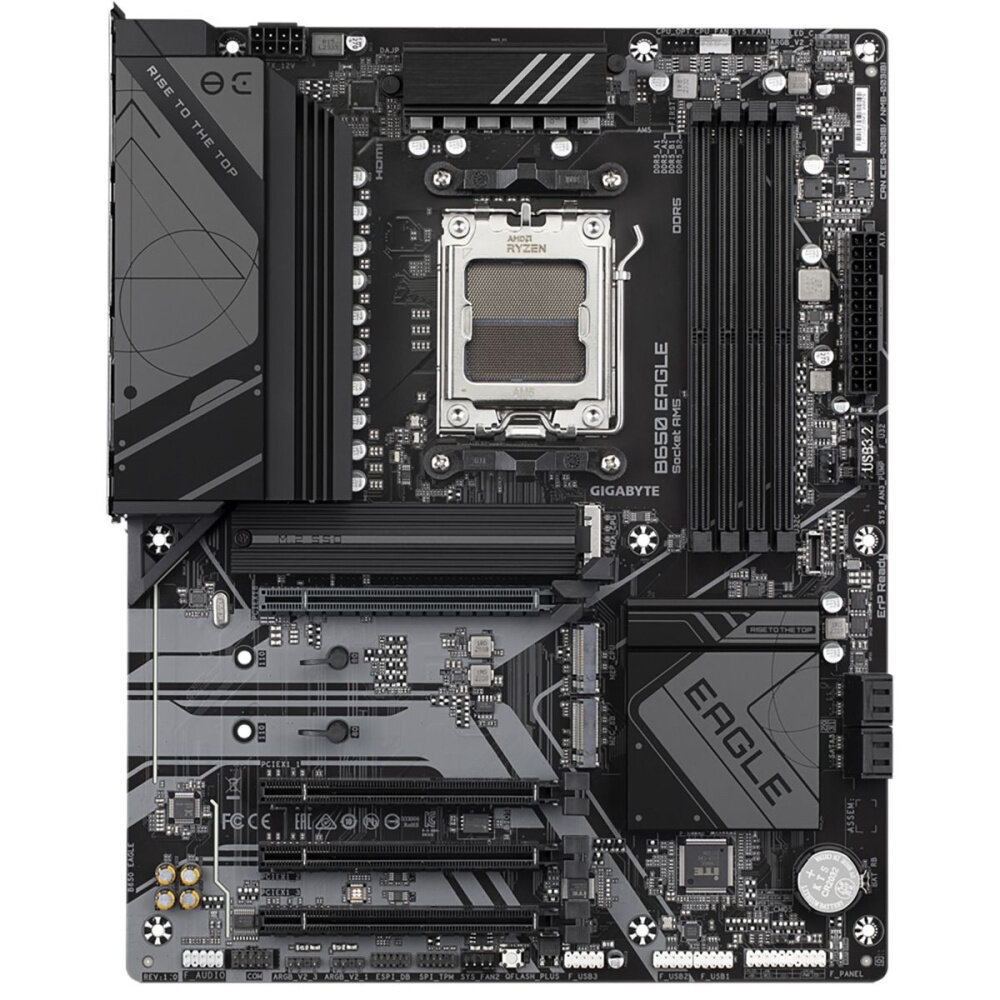 Материнская плата Gigabyte B650 EAGLE Socket AM5 AMD B650 4xDDR5 ATX AC`97 8ch(7.1) GbLAN RAID+HDMI+