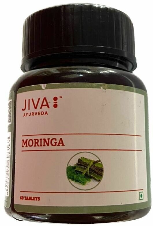 Моринга Джива - укрепление иммунитета, противовирусное Jiva Moringa,60 таблетки массой 500 мг