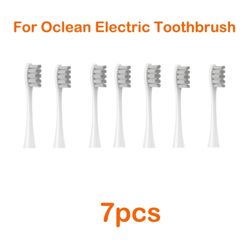 Насадки для зубной щетки Oclean 7шт 7pcs grey