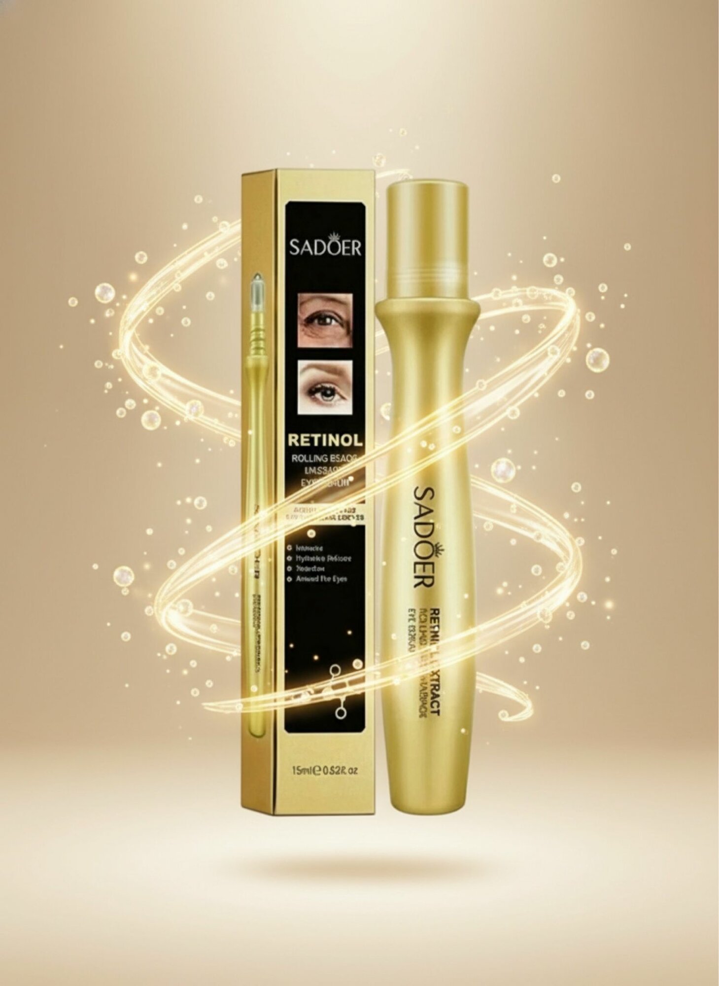 Сыворотка для кожи вокруг глаз Sadoer, 15 мл