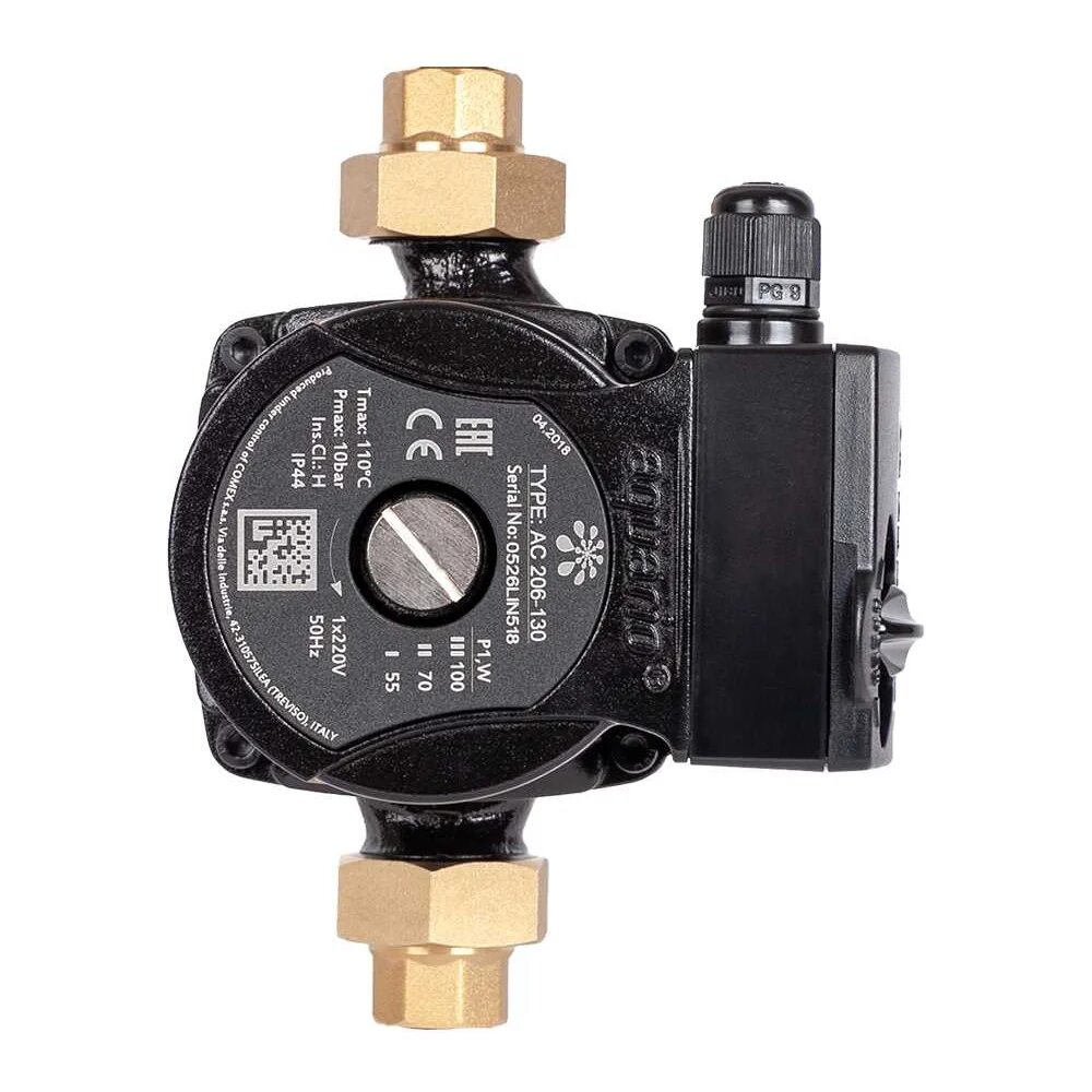 Насос, AQUARIO, AQUARIO Ac 206-130 5206, нержавеющая стальЭлектродвигатель, использования в системах отопления