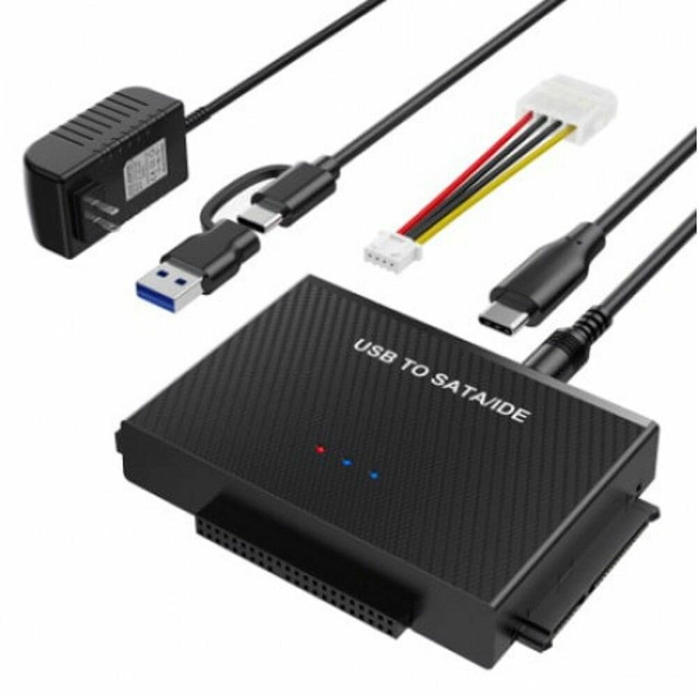 KS-is KS-462 Адаптер SATA/PATA/IDE USB 3.0 с внешним питанием