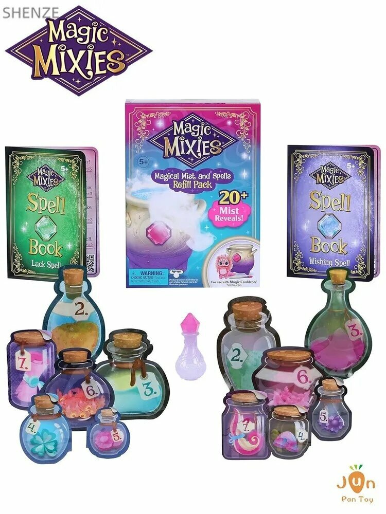 Набор Magic Mixies "Magical Mist and Spells", для магического х, для пополнения запасов