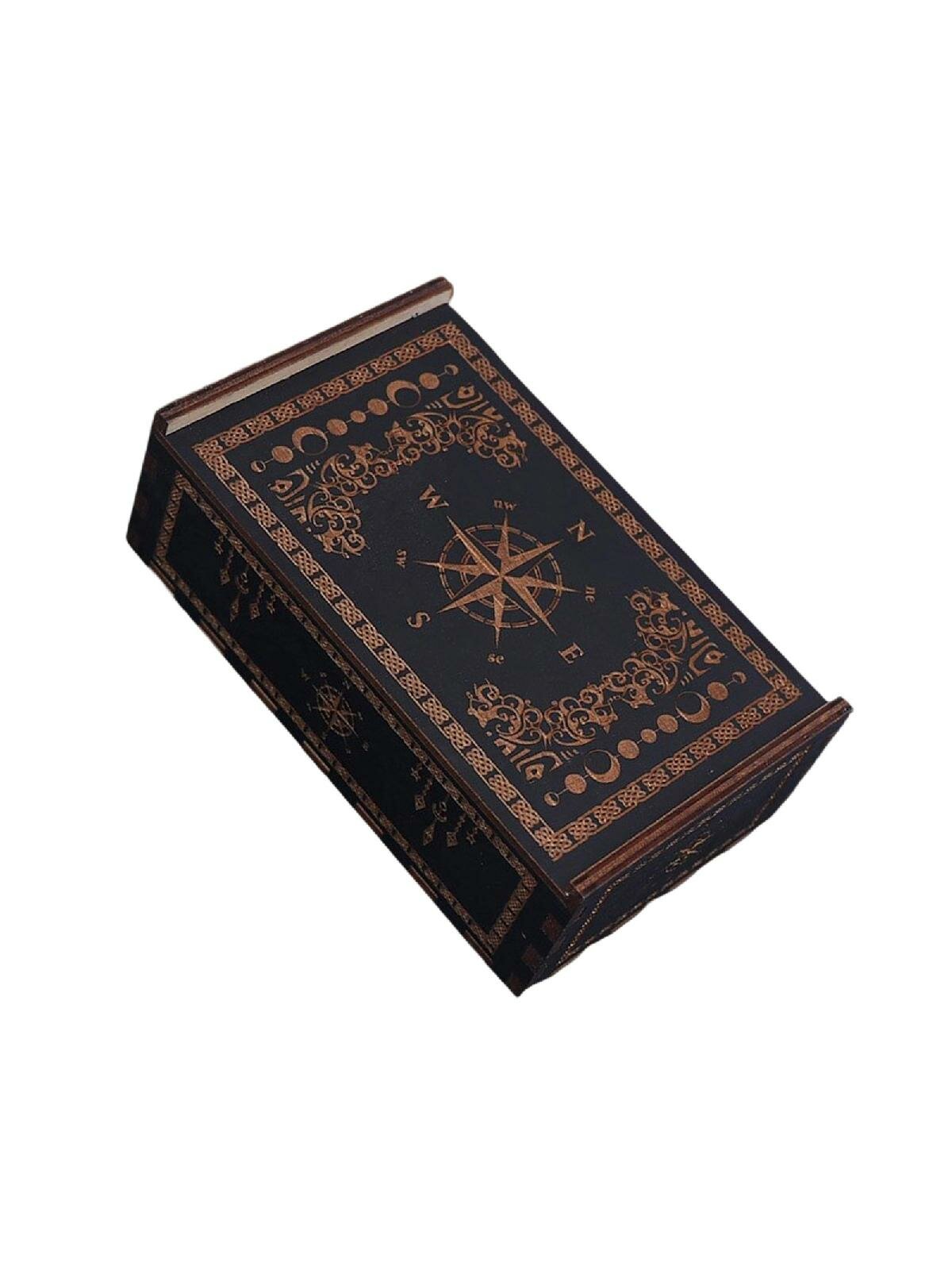 Коробка для хранения карт Таро Футляр для астрологических Гаданий Контейнер для игральных карт