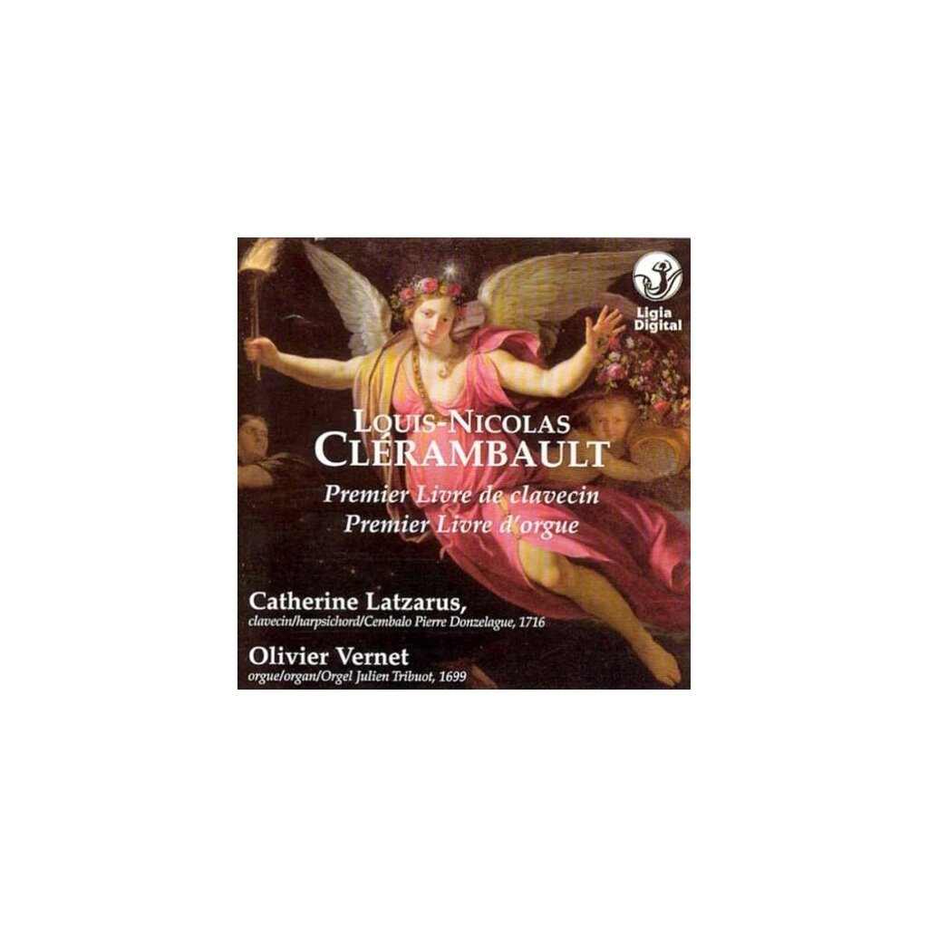 Диск CLERAMBAULT: OEUVRE POUR CLAVIERS. / Chatherine Latzarus; Olivier Vernet (1 CD)