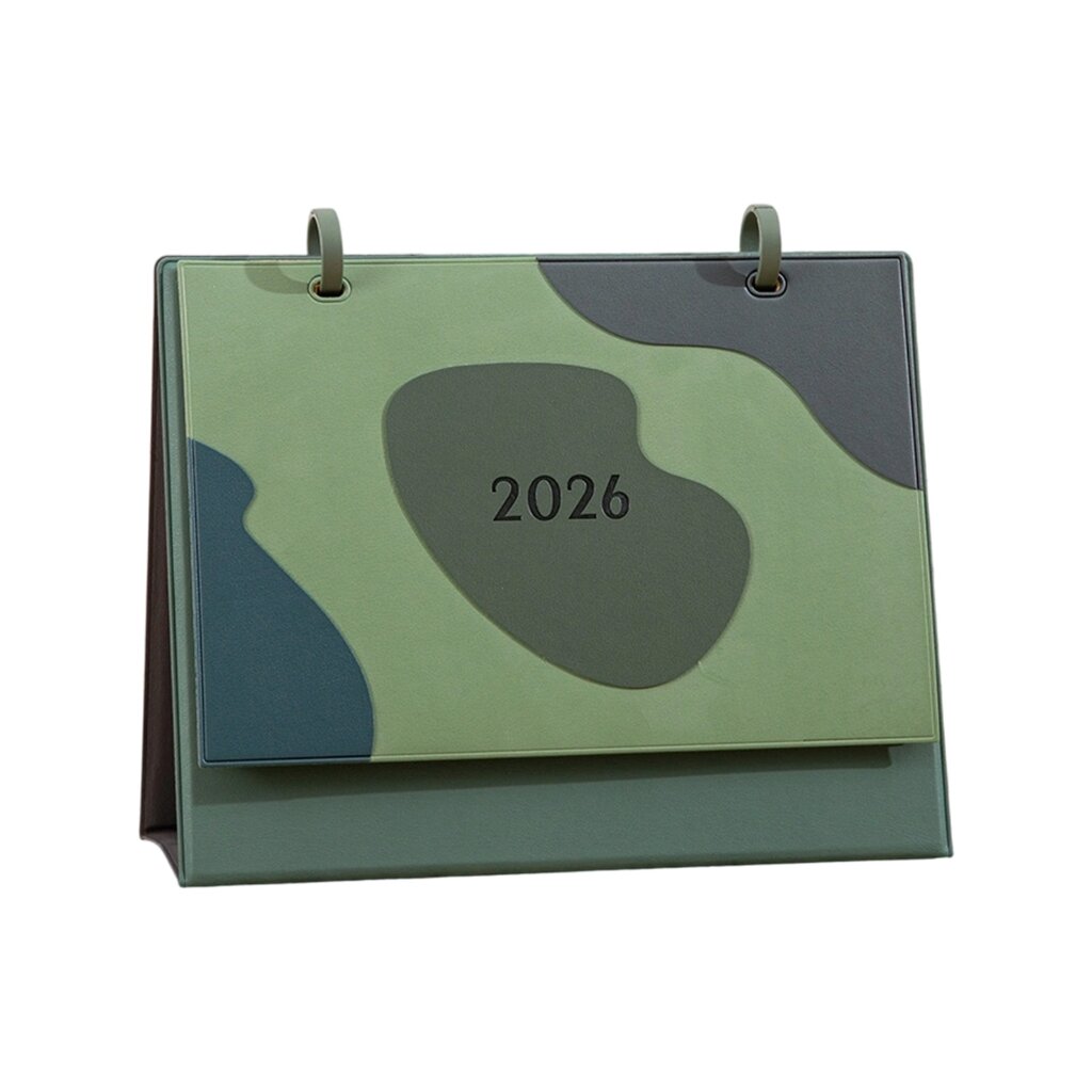 Настольный календарь на 2026 год Ежемесячный календарный планировщик работает с января по декабрь для составления расписания