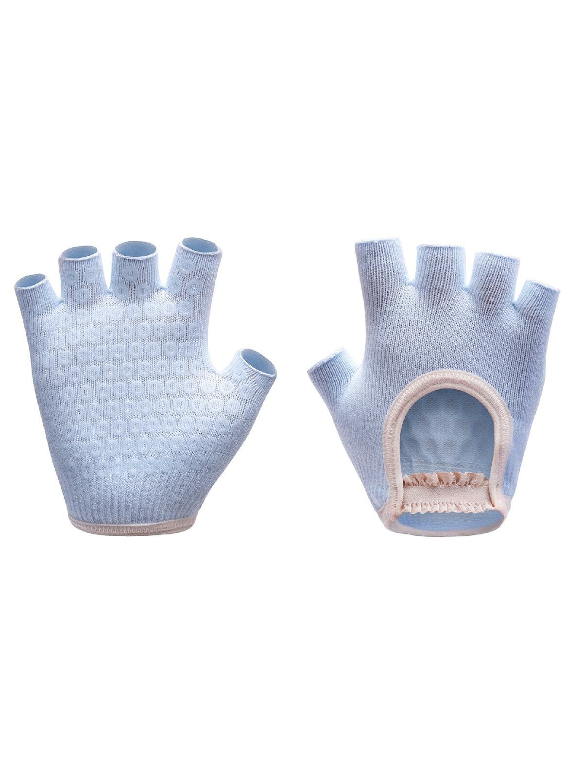 Перчатки для фитнеса Спортивные перчатки Перчатки на полпальца Дышащие тренировочные перчатки