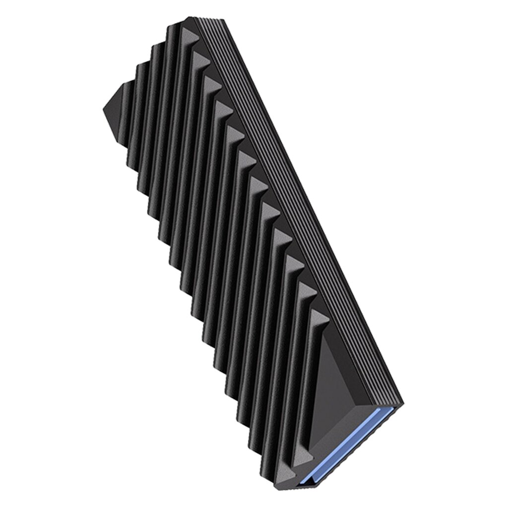 1x SSD M2 2280 радиатор охлаждения жесткого диска — черный