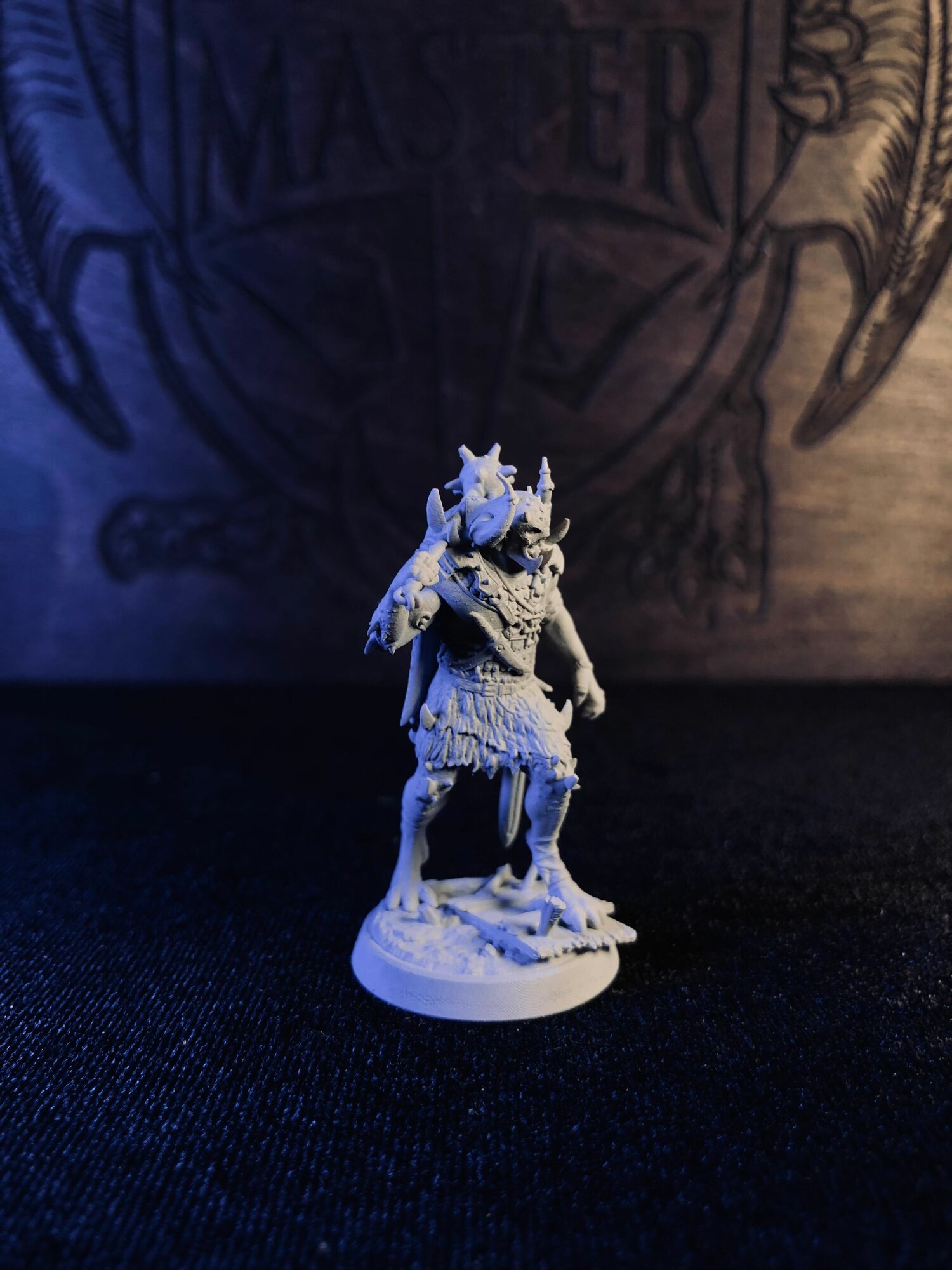 Орк - разбойник - Миниатюра для настольных игр DnD, ДнД, Dungeons & Dragons, Pathfinder.