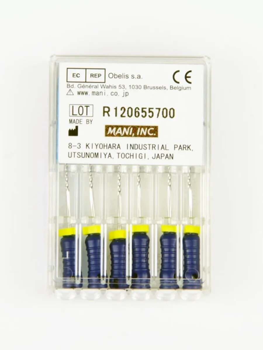 Reamers - дрильборы ручные, длина 25 мм, ISO-30 (6 шт)