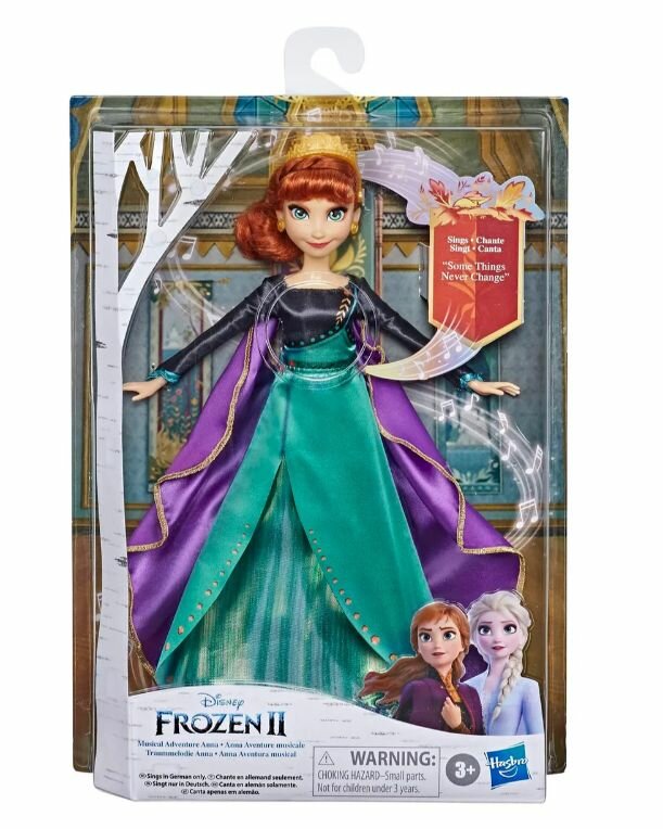 Кукла Disney Frozen Холодное сердце 2 Поющая Анна E88815X2