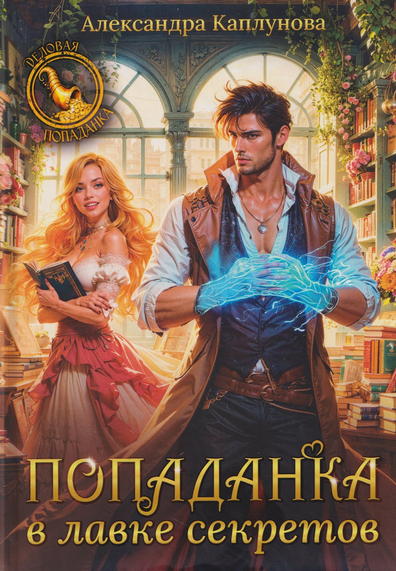 Книга: "Попаданка в лавке секретов" от Каплунова А, русский язык, Бытовое фэнтези