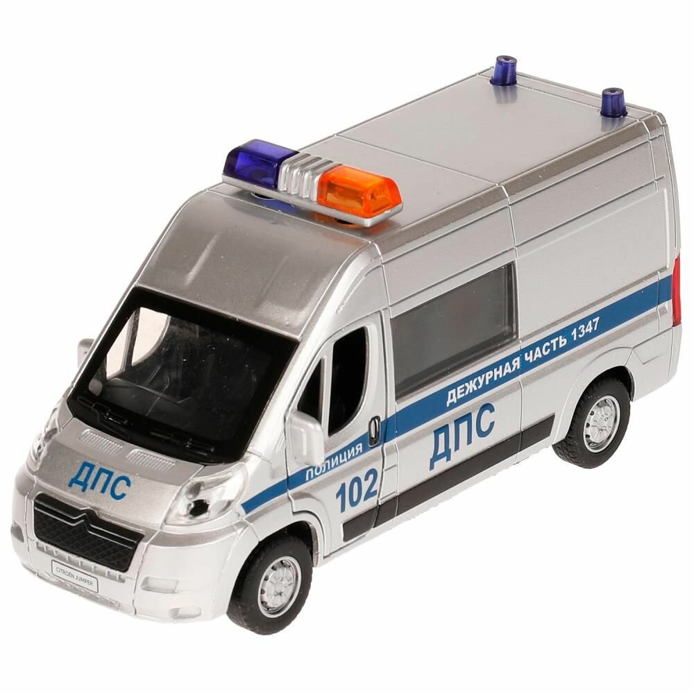 Металлическая модель Citroёn Jumper. Полиция