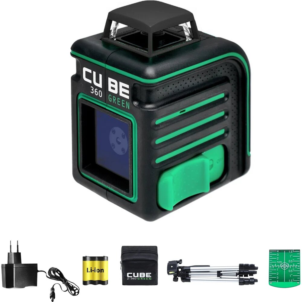 Лазерный уровень ADA Cube 360 Green Professional Edition А00535
