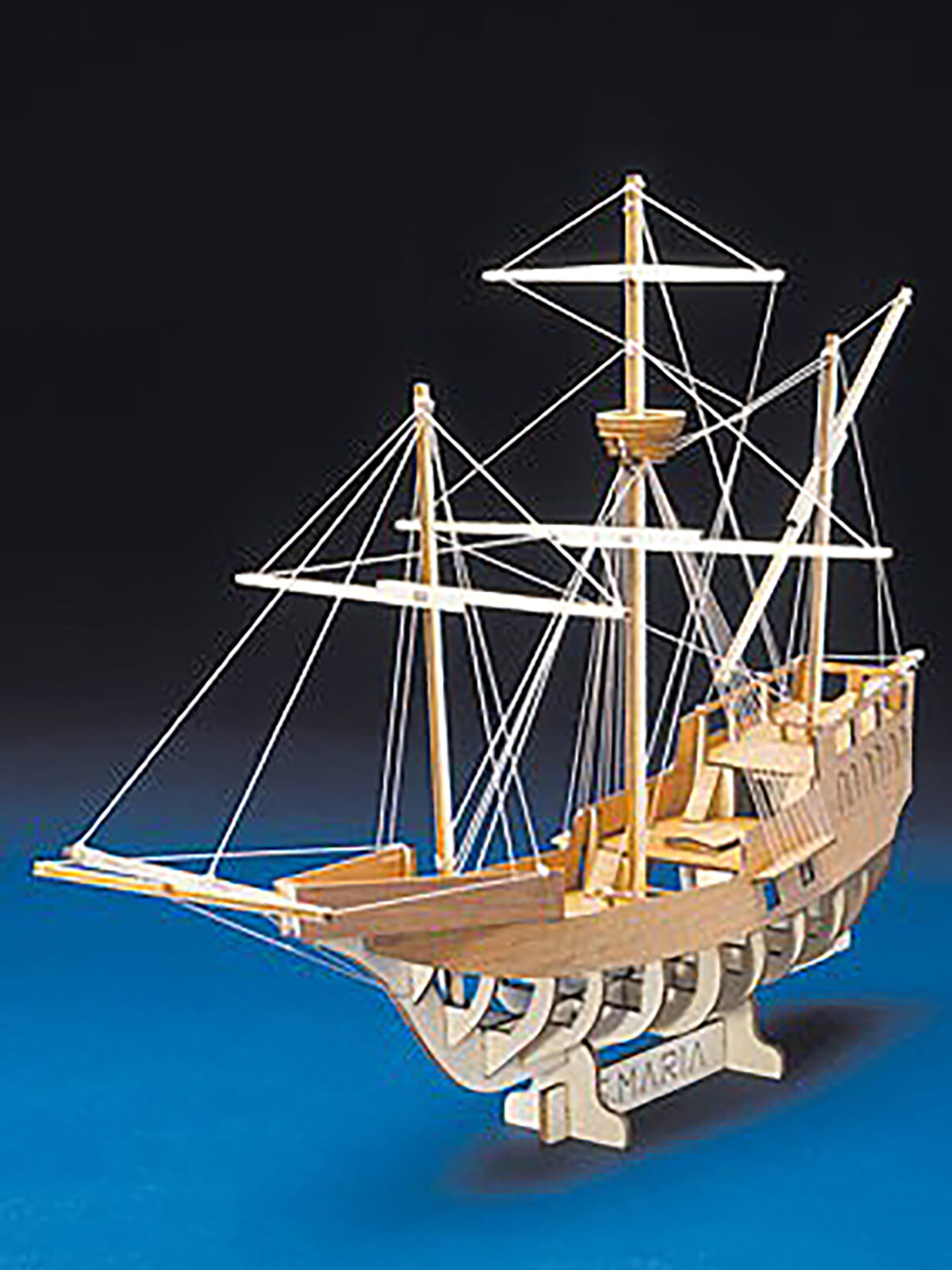 Модель корабля от Mantua, Santa Maria, каркасная модель для детей, 35 часов, М.1:100