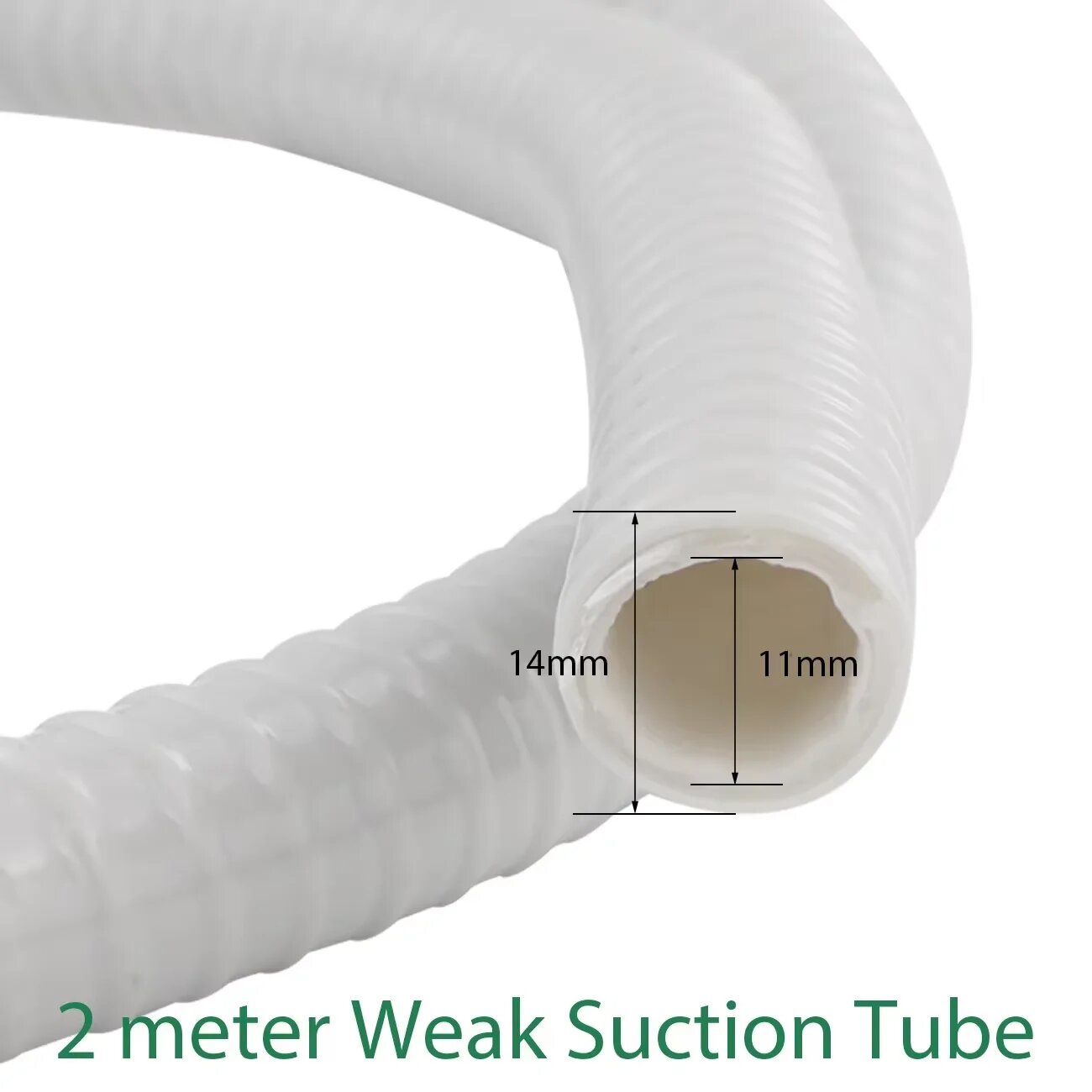 Стоматологическая аспирационная трубка HARBOR DENT 2 метра 2m Weak tube