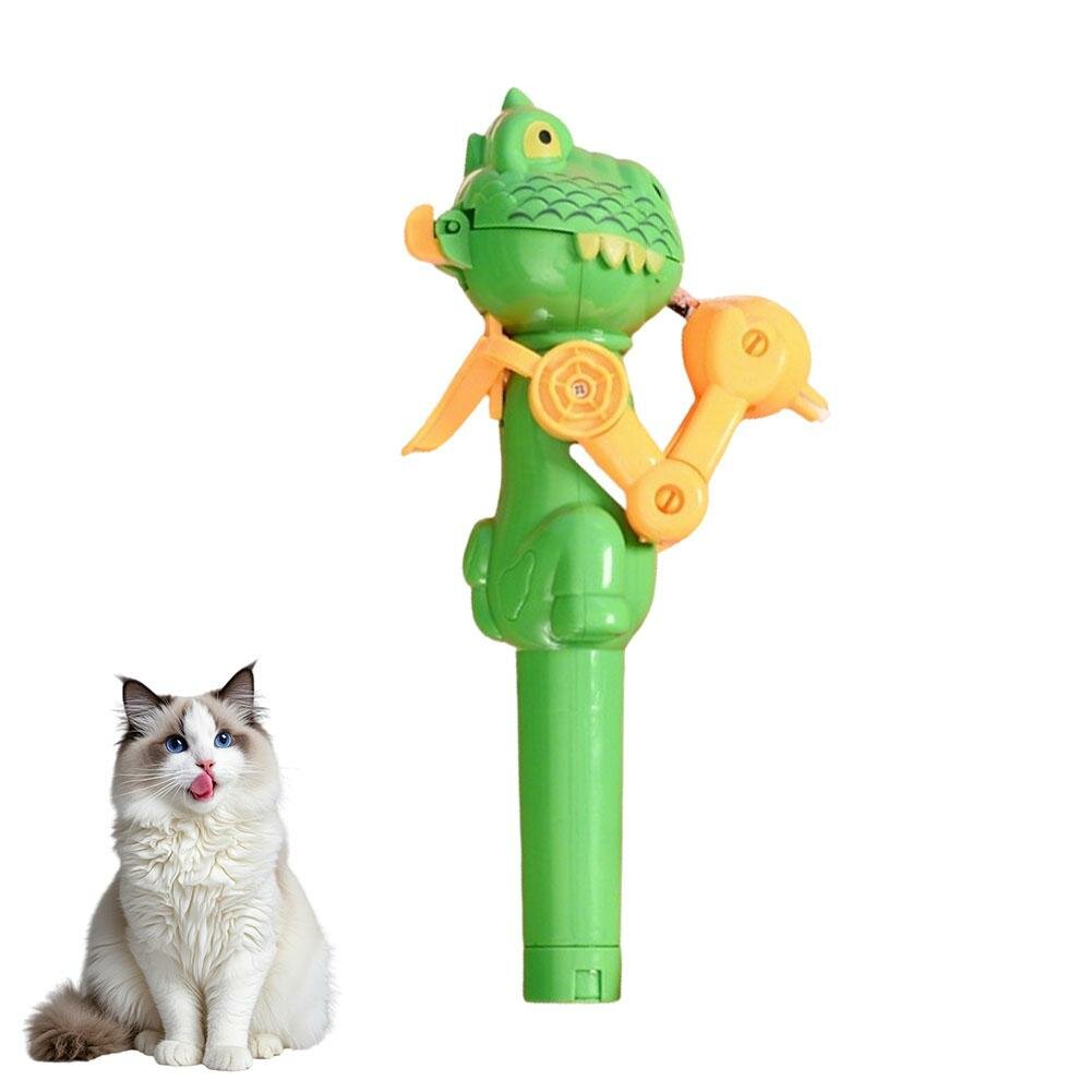 Игрушка для леденцов Динозавр Забавная конфета-робот с выдвижным котом для детей и вечеринок